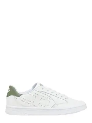 DIESEL® Diesel S-Dakota Leather Sneakers With Perforated Logo