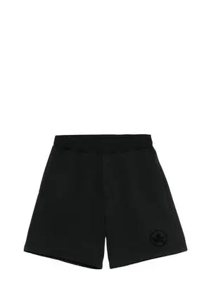 Dsquared2 Flocked Logo Track Shorts - Black