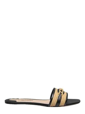 TOM FORD Tom Ford Whitney Slides With Signature Detail