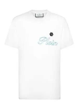 PHILIPP PLEIN Philipp Plein Jersey Round Neck T-Shirt