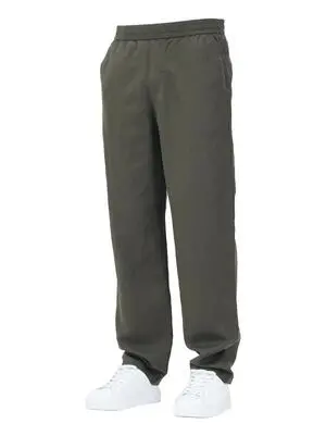 Armani Exchange Elastic Waist Casual Pants - Green