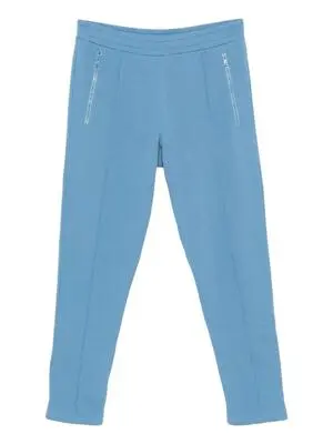 Moschino Elastic Waist Casual Pants - Sky-blue