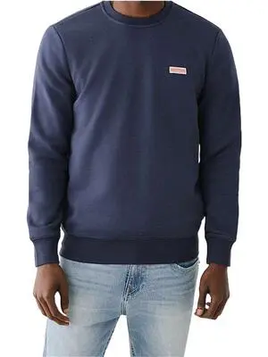 TRUE RELIGION BRAND JEANS True Religion OG Logo Patch Crew Sweatshirt