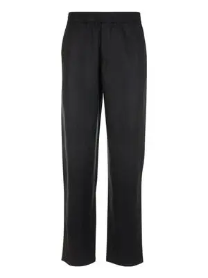 Armani Exchange Elastic Waist Casual Pants - Black