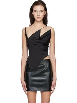 16Arlington Asymmetrical Top - Black
