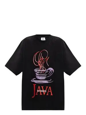 Vetements Short-sleeved T-shirt - Black