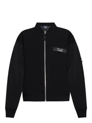 Comme Des Garçons Long Sleeve Zip Jacket - Black
