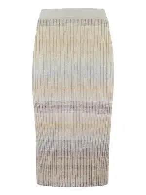 Missoni Elastic Waist Skirt - Nude