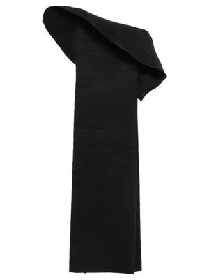Magda Butrym Sleeveless Maxi Dress With Open Back - Black