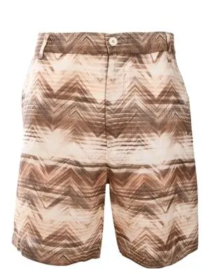 Missoni Printed Shorts - Nude