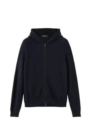 Loro Piana Sloop Hoodie - Navy Blue