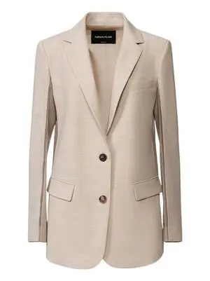 Fabiana Filippi Long-sleeve Tailored Blazer - Casha