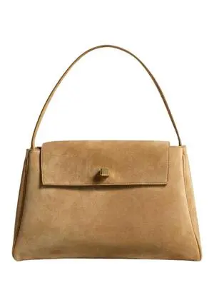 Khaite Audrey Top Handle Bag - Brown