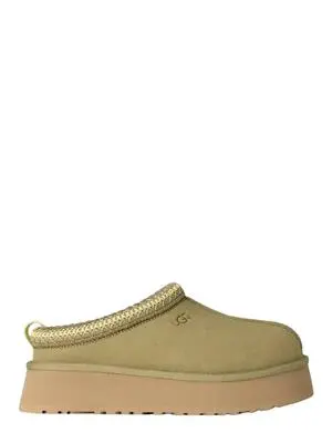 UGG Tazz Ii Platform Suede Slippers - Green