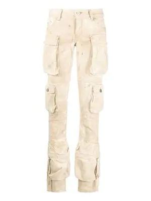 Attico Attico Essie Cargo Jeans Nude