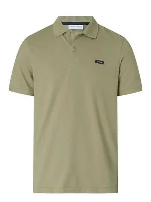 Calvin Klein Short-sleeved Polo Shirt - Nude