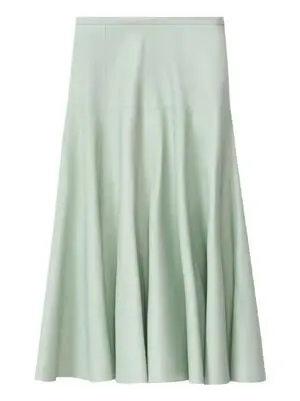 Fabiana Filippi Pleated Midi Skirt - Green