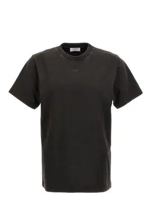 Off-White Super Moon-print Cotton T-shirt - Black