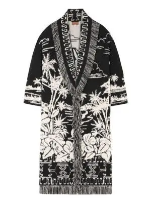 Alanui Palm Grove Tales Coat - Black