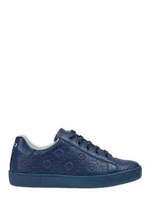 Gucci Gg Supreme Canvas Sneakers - Blue