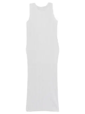 Issey Miyake Sleeveless Maxi Dress - White