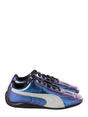 PUMA Lace-up Flat Low-top Casual Sneakers - Blue