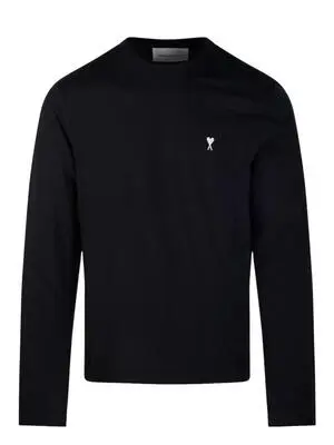 AMI Paris Long-sleeve T-shirt - Black