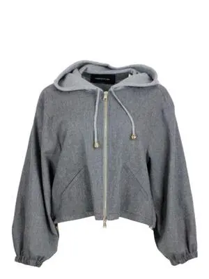 FABIANA FILIPPI Fabiana Filippi Drawstring Hooded Jacket