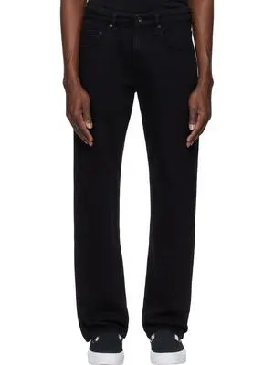 Rag & Bone Straight Leg Jeans - Black