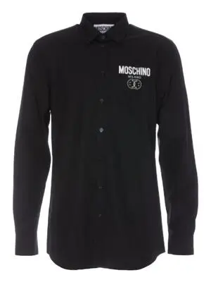 Moschino Long-sleeved Shirt - Black