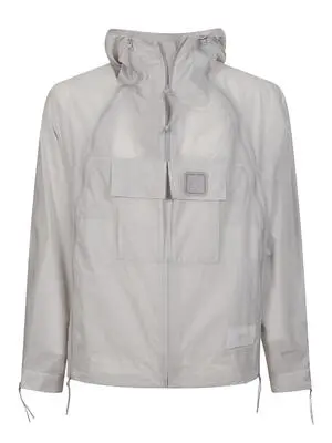 C.P. COMPANY Hooded Utility Jacket - Grey