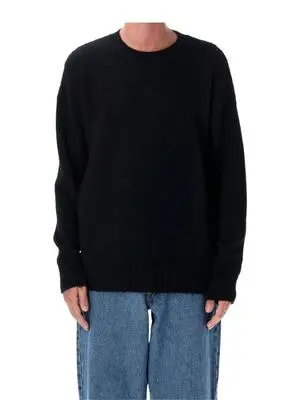 ROBERTO COLLINA Roberto Collina Casentino Crewneck Sweater Black