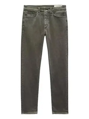 Rag & Bone Belted Jeans - Black