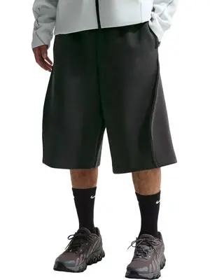 Nike Tech Fleece Oversized Shorts - Grey
