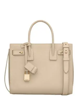 Saint Laurent Sac De Jour Tote Bag - Nude
