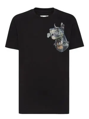 Philipp Plein Round-necked T-shirt - Gray