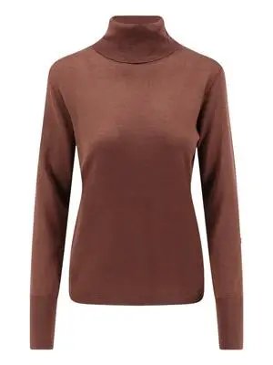 Aspesi Fine Knit Turtleneck Sweater - Red