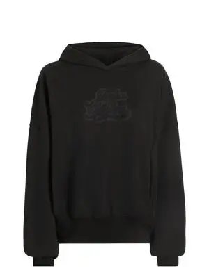 Dolce & Gabbana Long-sleeve Hooded Sweatshirt - Black
