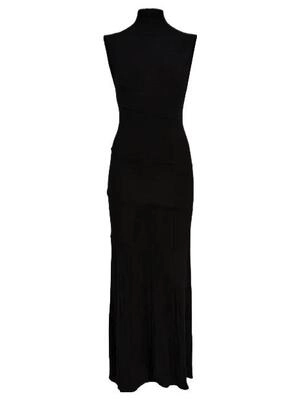 Proenza Schouler Federica Pleated Midi Dress - Black