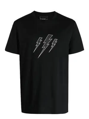 Neil Barrett Short-sleeved T-shirt - Black