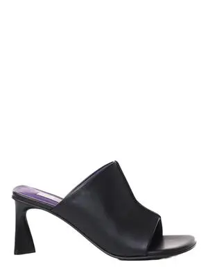 Stella McCartney Open Toe Slip-on Mules - Black