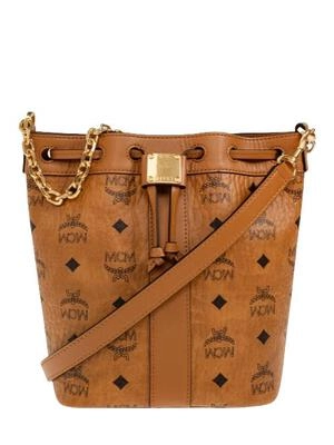 MCM MCM Dessau Shoulder Bag With Monogram