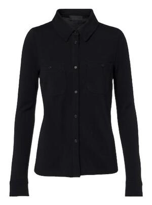 NILI LOTAN Nili Lotan Ibra Wool Button-Up Shirt