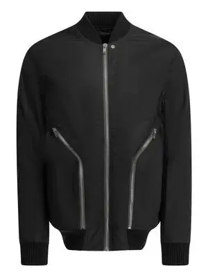 Rick Owens Heizer Flight Bomber Jacket - Black