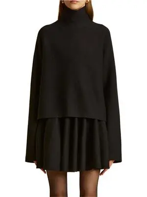 Khaite The Sree Fine-knit Jumper - Black