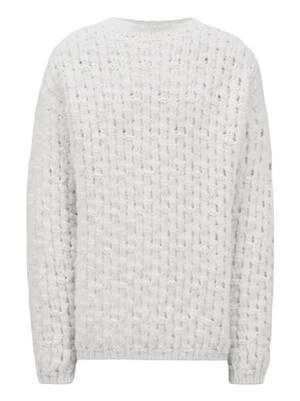 Moncler Wool Alpaca Jumper - White