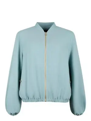 Fabiana Filippi Long-sleeve Zip-up Jacket - Verde