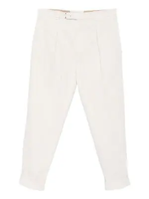 BERWICH Pleated Trousers - Latte
