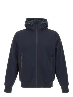 RRD Hooded Zip-up Casual Jacket - Black