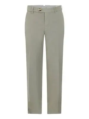 Brunello Cucinelli Tailored Casual Pants With Belt Loops - Gray